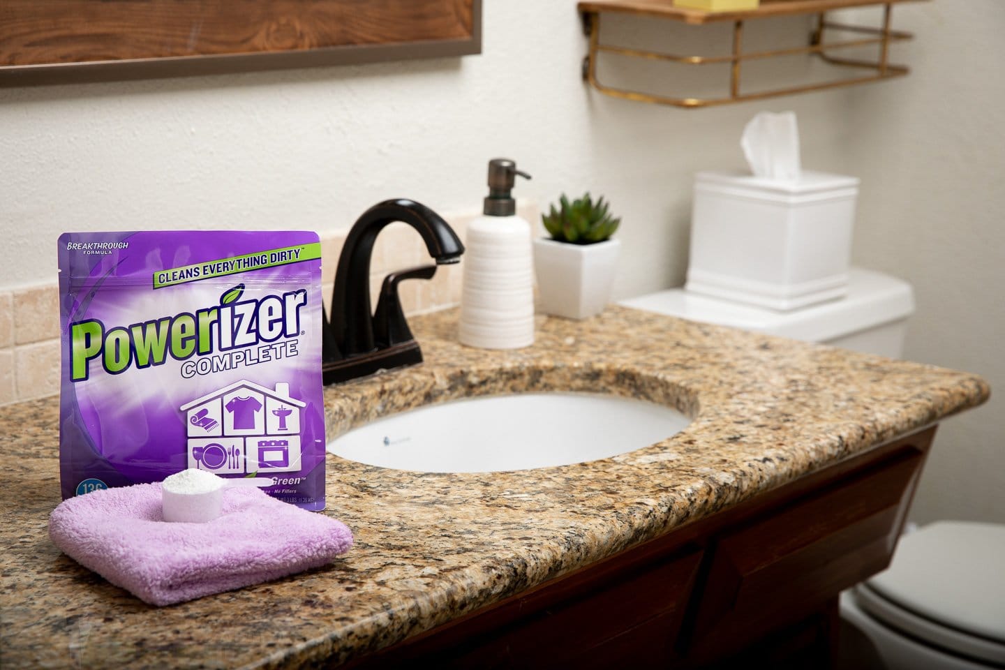 All Natural, Multi-Purpose Bathroom Cleaner | Powerizer