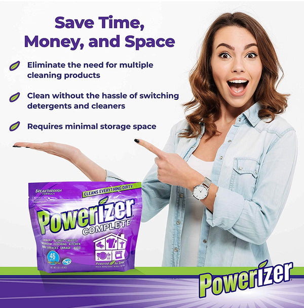 Eco Friendly Dishwasher Soap / Cleaner & Laundry Detergent – Powerizer